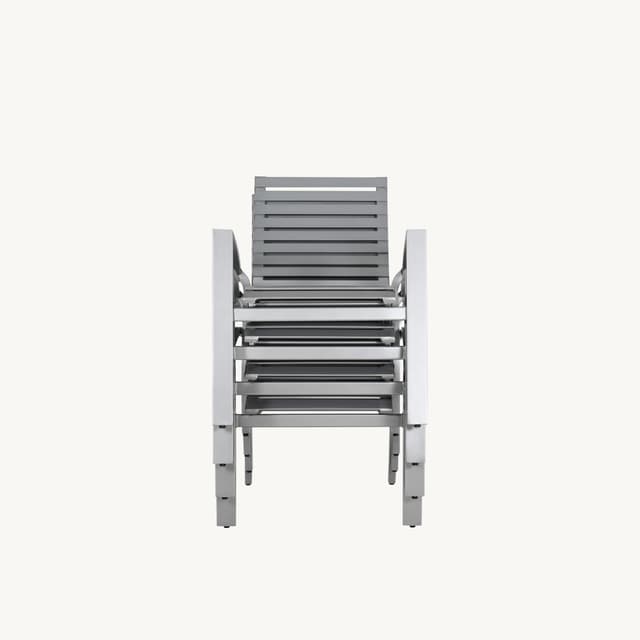 Orion Stackable Slats Dining Chair - Castelle