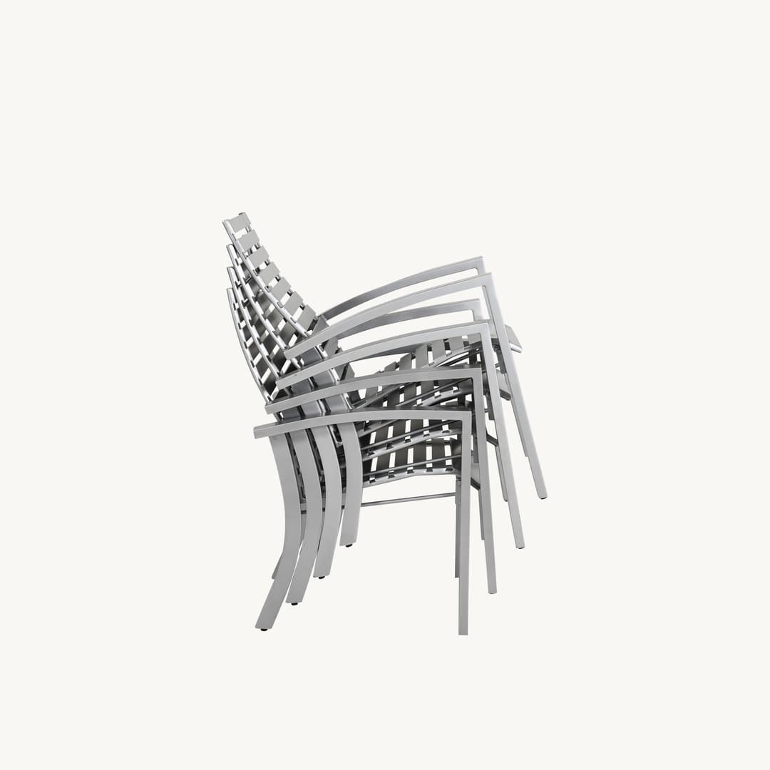 Orion Stackable Slats Dining Chair - Castelle