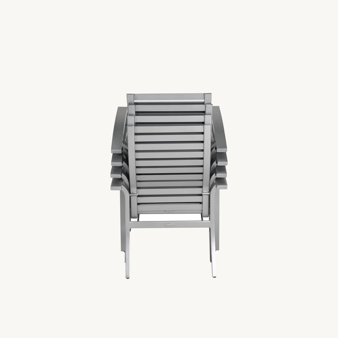 Orion Stackable Slats Dining Chair - Castelle