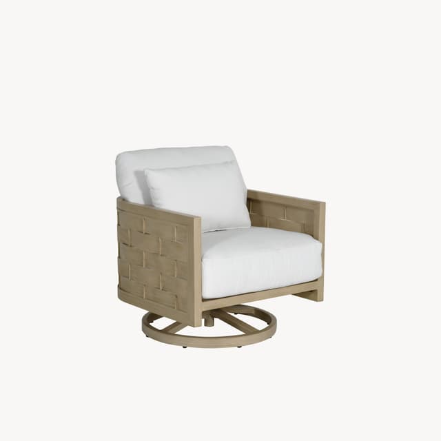 Biscayne Cushioned Lounge Swivel Rocker - Castelle