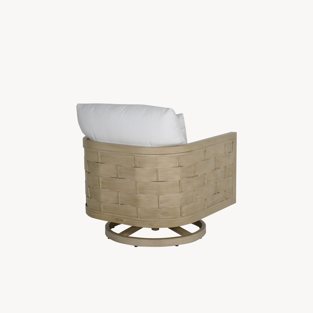 Biscayne Cushioned Lounge Swivel Rocker - Castelle