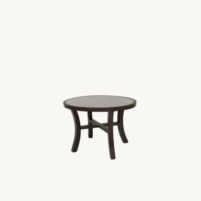 Classical 24" Elliptical Occasional Table - Castelle